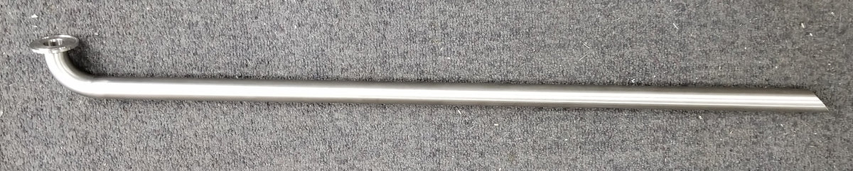 Racking Wand, 1 1/2" Tri-Clamp short bend 30" Long – Davison Winery ...